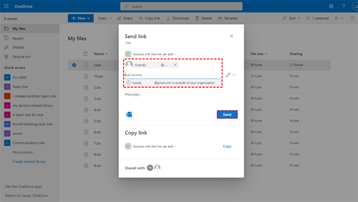  Free Easy Share OneDrive With External Users