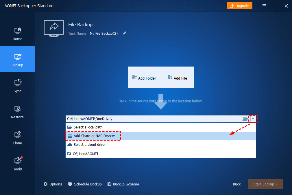Backup Windows To Network Drive Automatically In 3 Ways